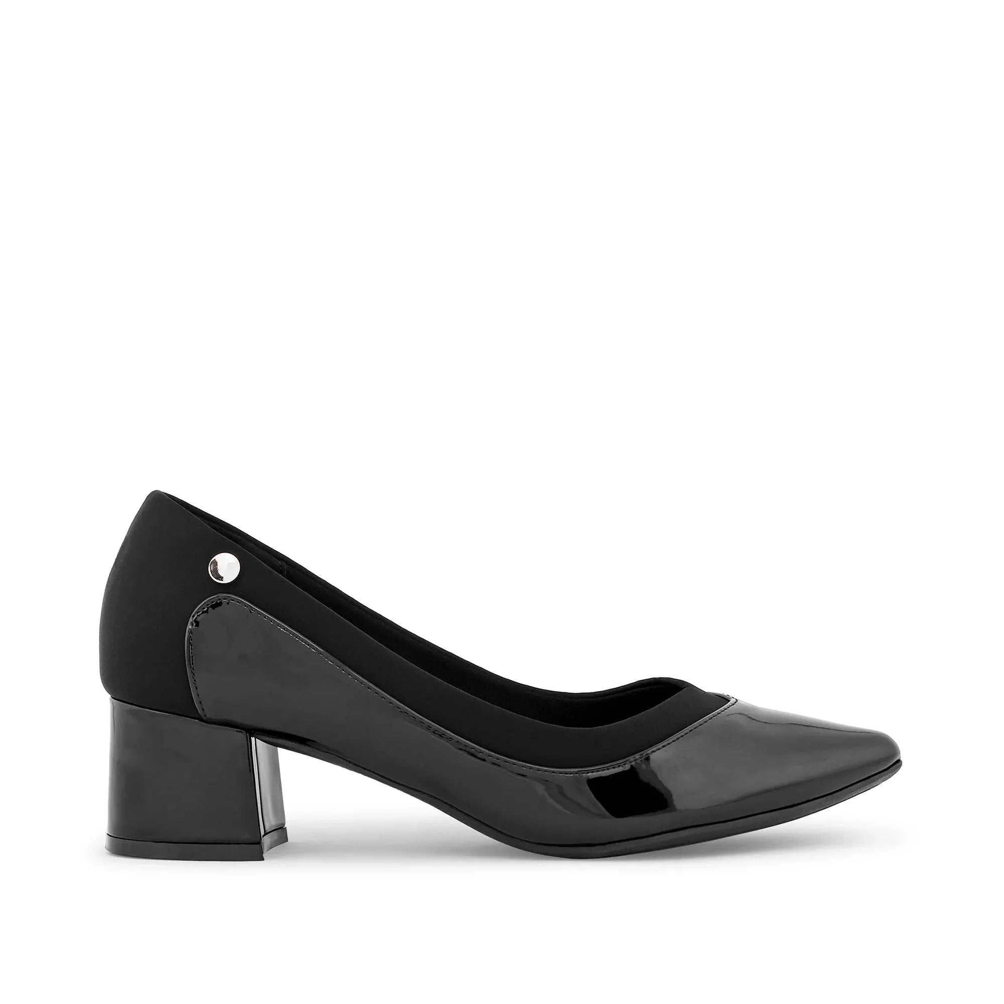 Buy Ava Point Toe Black Pumps | Lino Perros