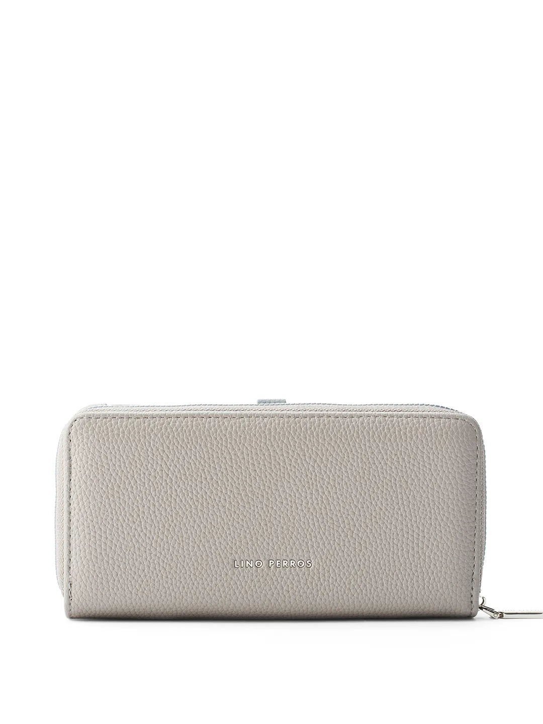 Buy Avril Dual Tone Functional Grey Wallet | Lino Perros